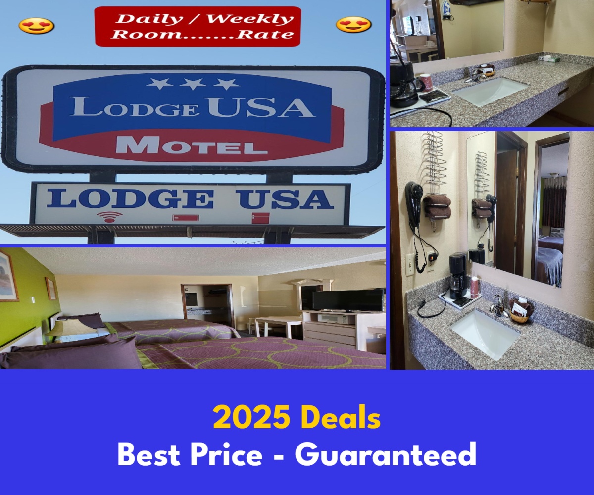 Lodge USA Motel, Motel in Guymon Oklahoma - Summer Deals